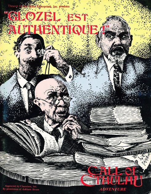 Glozel Est Authentique! | RPG Item | RPGGeek