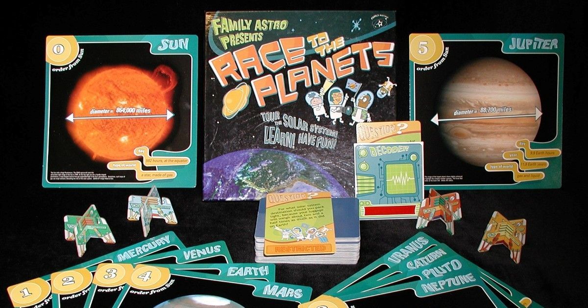 Race to the Planets | Board Game | BoardGameGeek