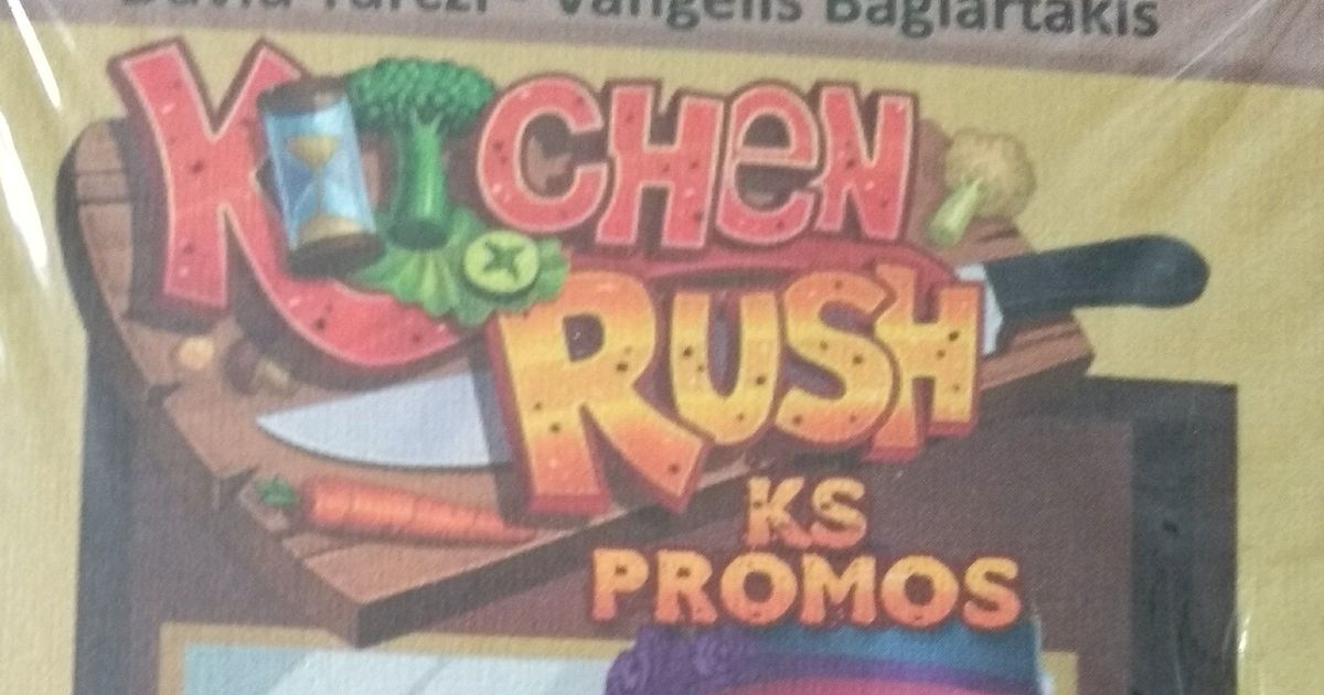 Kitchen Rush: KS Promos | Board Game | BoardGameGeek