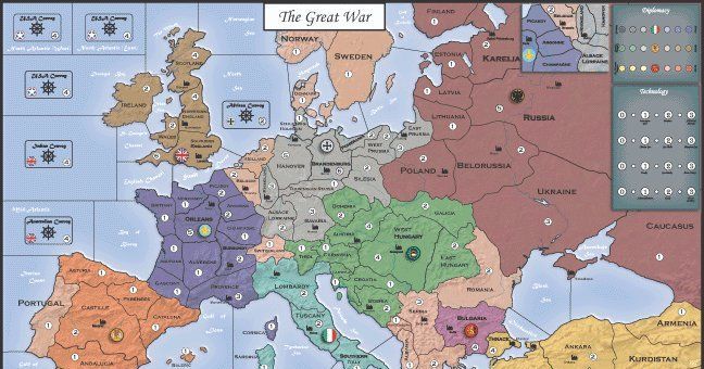 The Great War | Board Game | BoardGameGeek