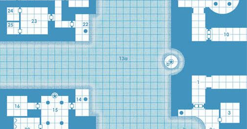 Old School Blue Map #68 | RPG Item | RPGGeek
