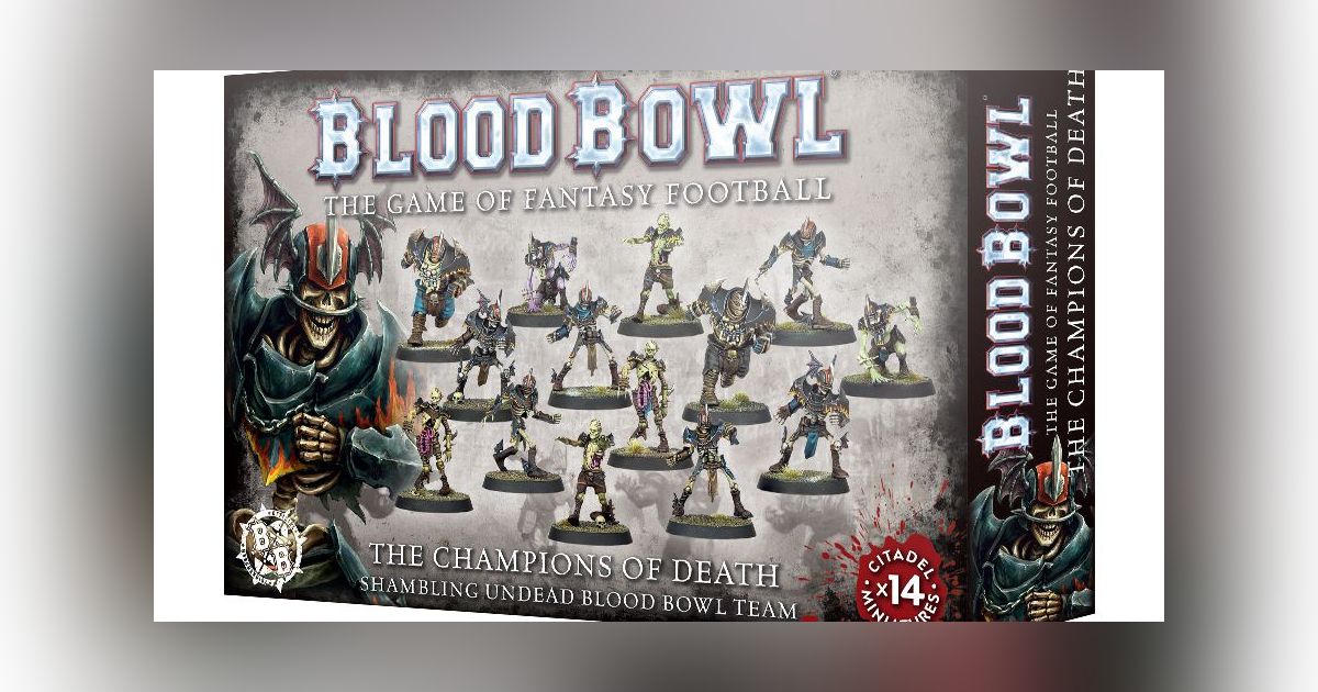 Blood Bowl: Shambling Undead Team – Champions of Death | Board Game ...