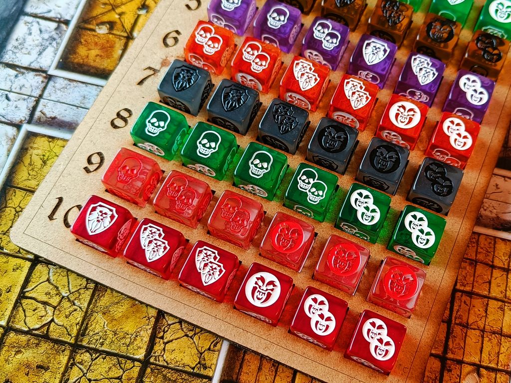 Power Dice by Forges Of Nuln | HeroQuest