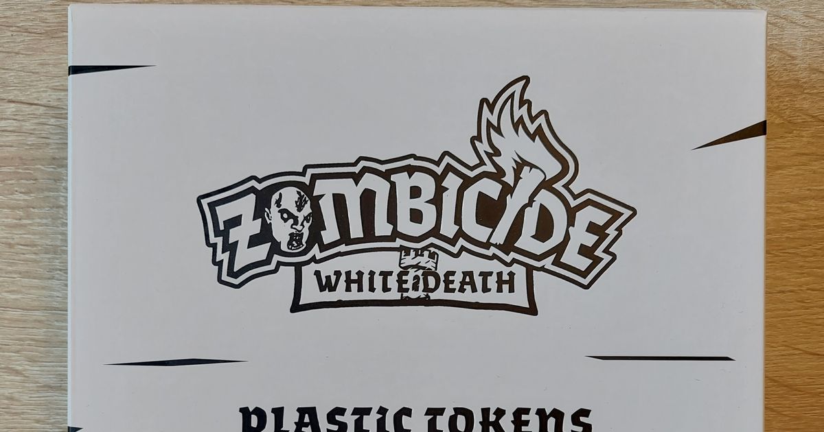 Zombicide: White Death – Plastic Token Pack | Board Game Accessory ...