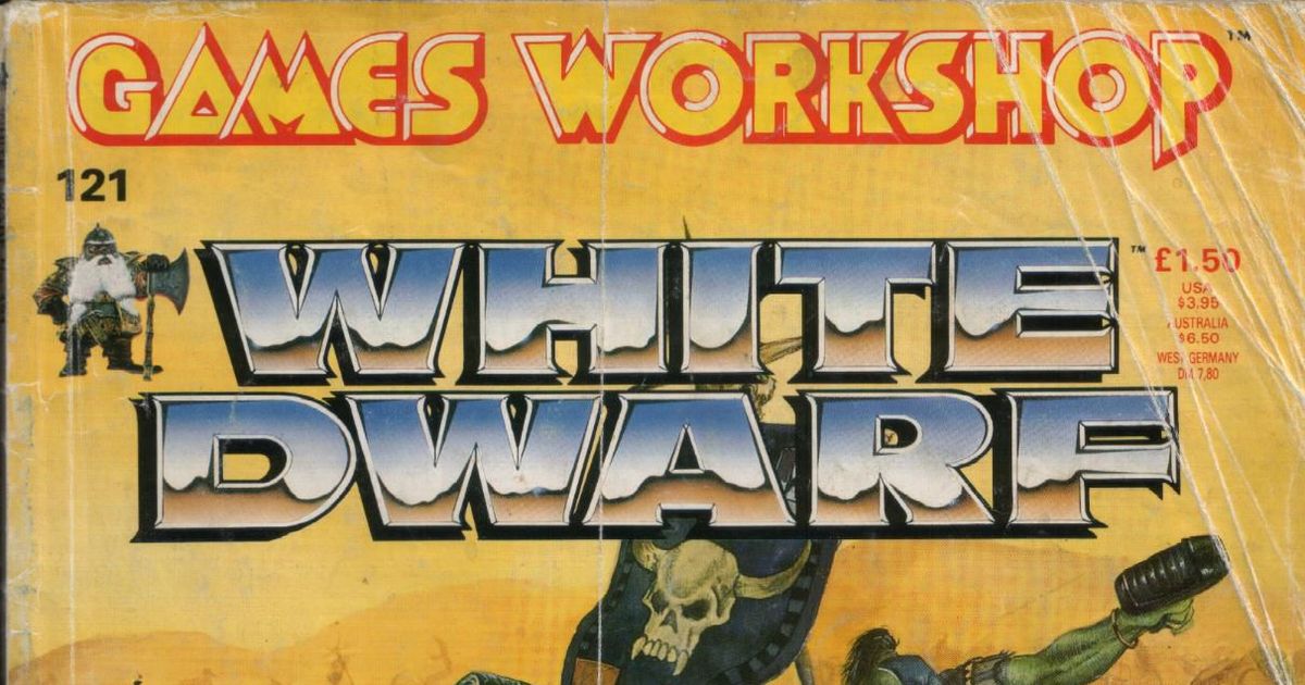 White Dwarf (Issue 121 - Jan 1990) | Issue | RPGGeek
