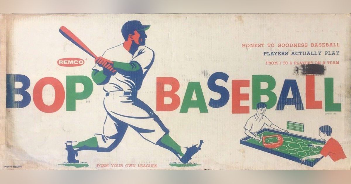 Bop Baseball | Board Game | BoardGameGeek