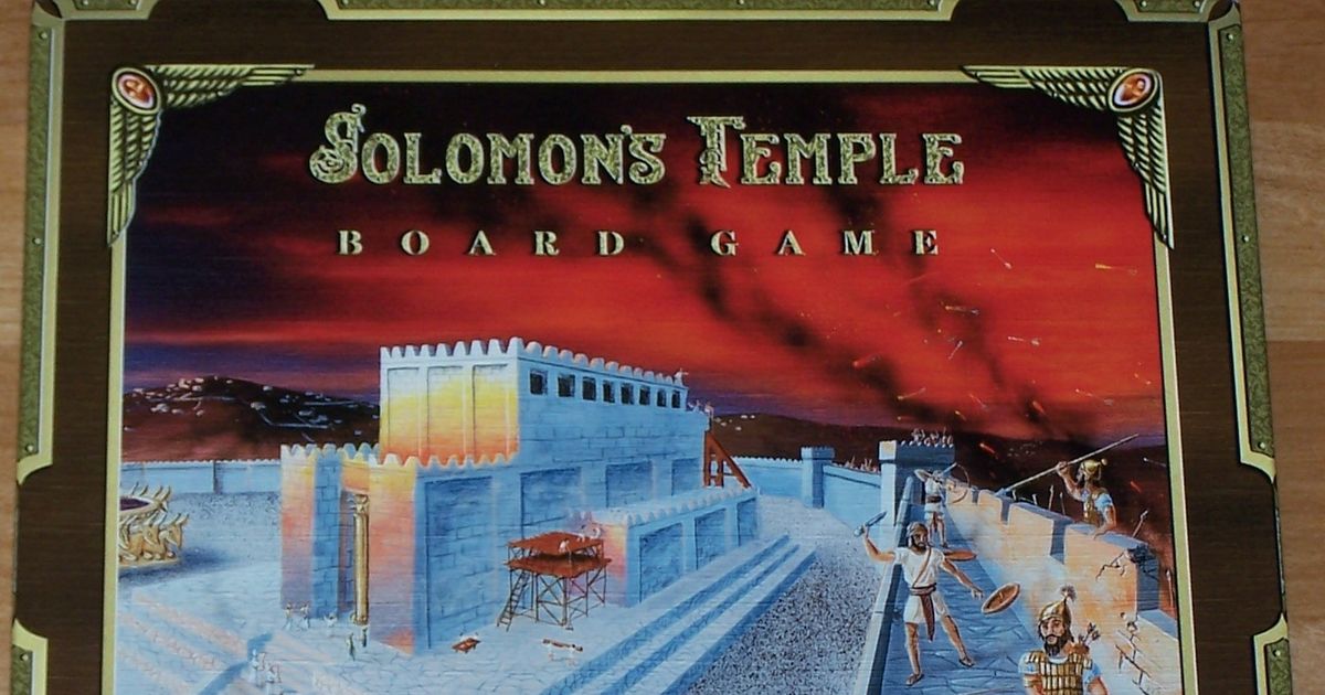 Solomon's Temple | Board Game | BoardGameGeek