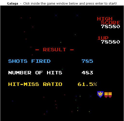 galaga rules