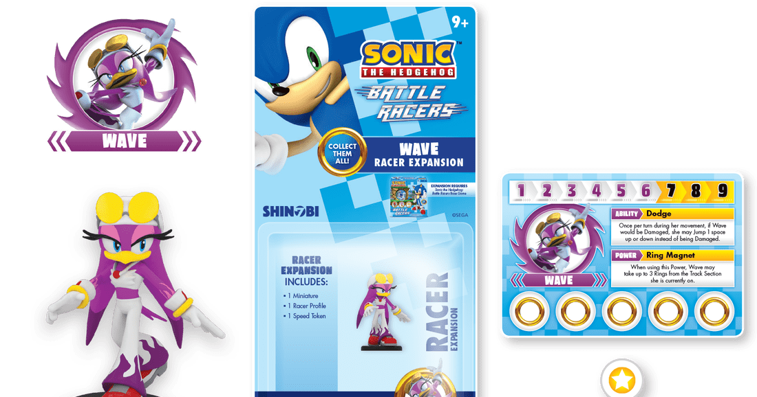 Sonic the Hedgehog: Battle Racers – Wave Racer Expansion | Board Game ...