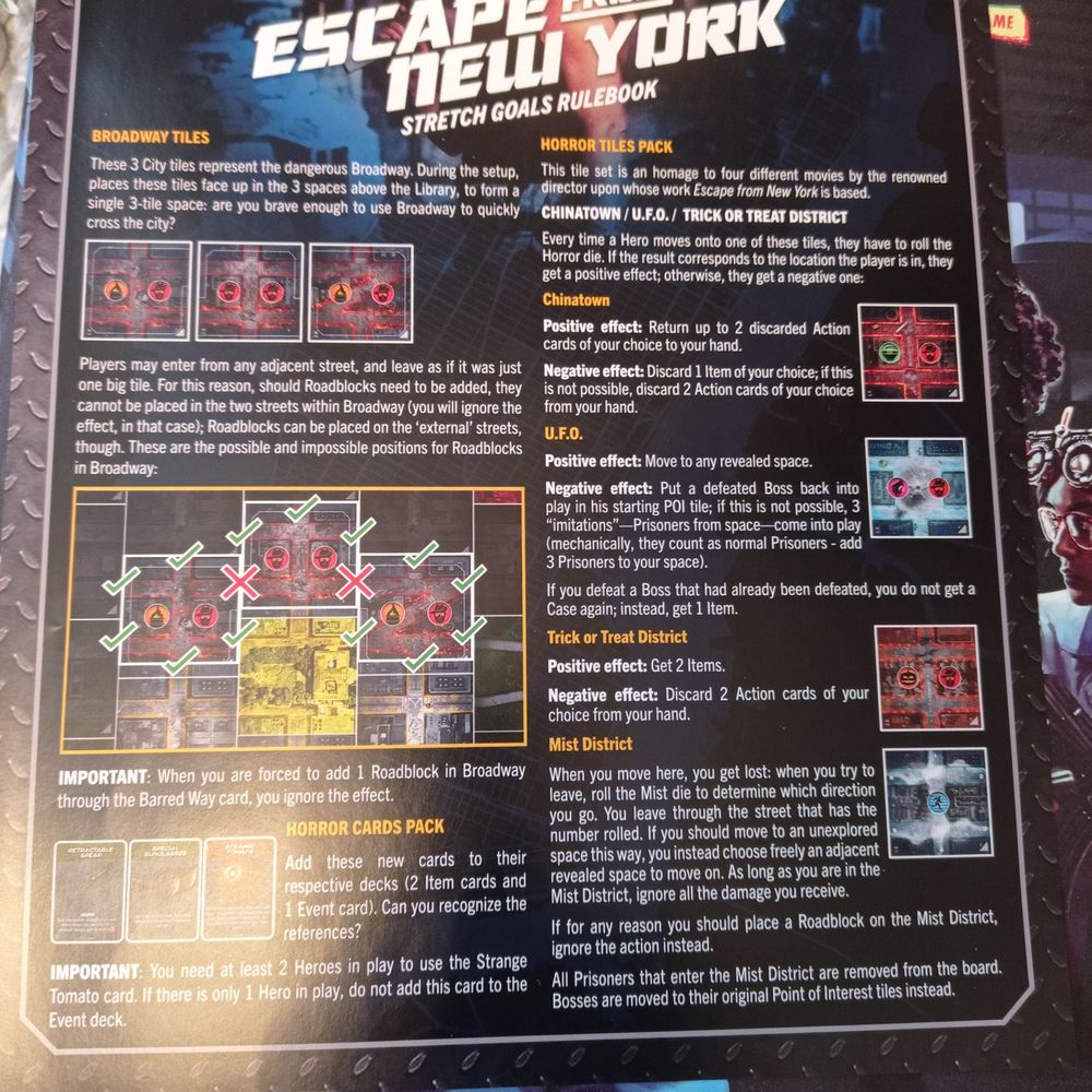 Horror Tiles | Escape from New York