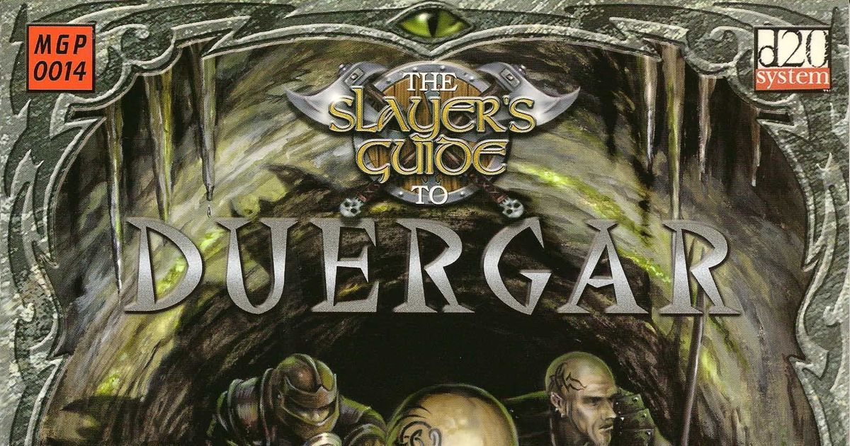 The Slayer's Guide to Duergar | RPG Item | RPGGeek