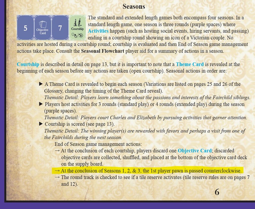 Changing turn order | Obsession