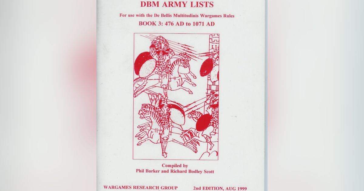 DBM Army Lists Book 3: 476 AD to 1071 AD | Board Game | BoardGameGeek