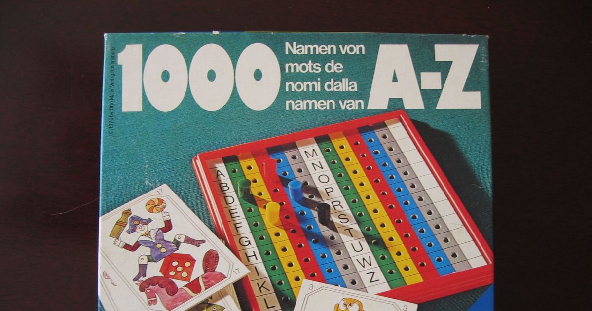 Alphabet Race | Board Game | BoardGameGeek