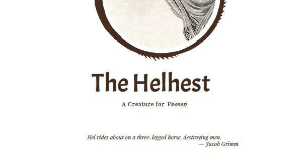 The Helhest | RPG Item | RPGGeek
