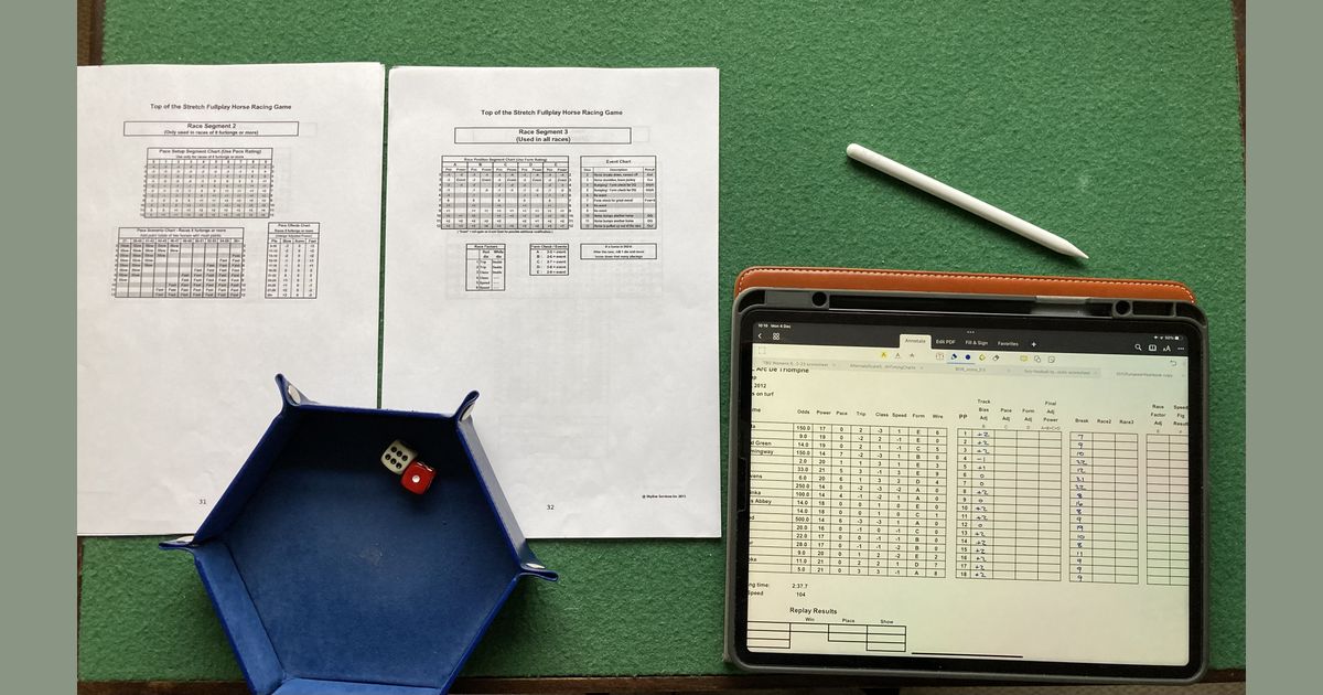 Dicember 2023 - Day 4: Top of the Stretch | Trickylight SportsView ...