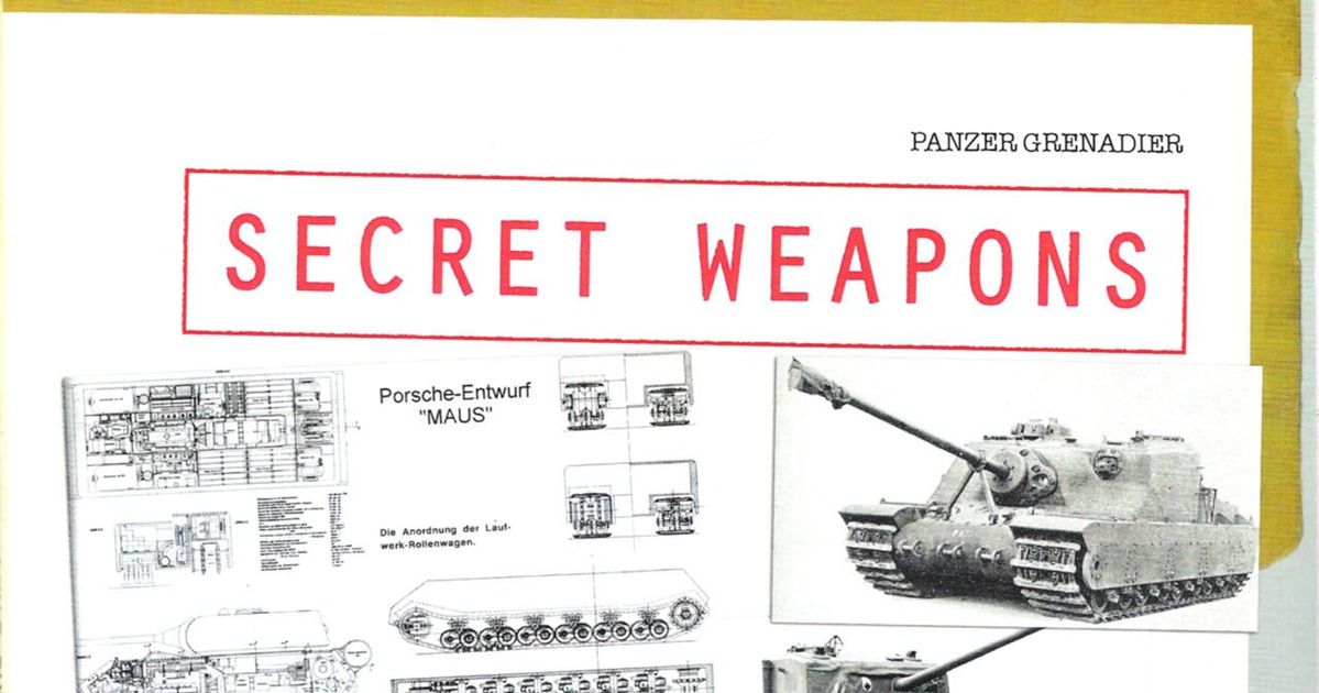 Panzer Grenadier: Secret Weapons | Board Game | BoardGameGeek