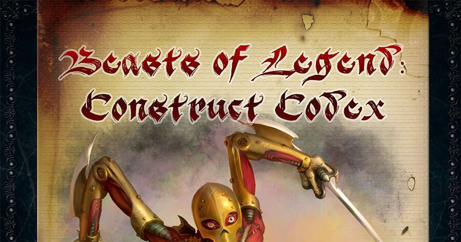 Beasts of Legend: Construct Codex (Black Flag) | RPG Item | RPGGeek