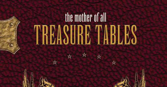 The Mother of All Treasure Tables | RPG Item | RPGGeek