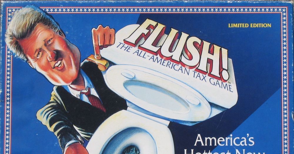 Flush! The All-American Tax Game | Board Game | BoardGameGeek