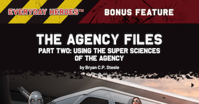 The Agency Files Part Two: Using the Super Sciences of the Agency | RPG ...