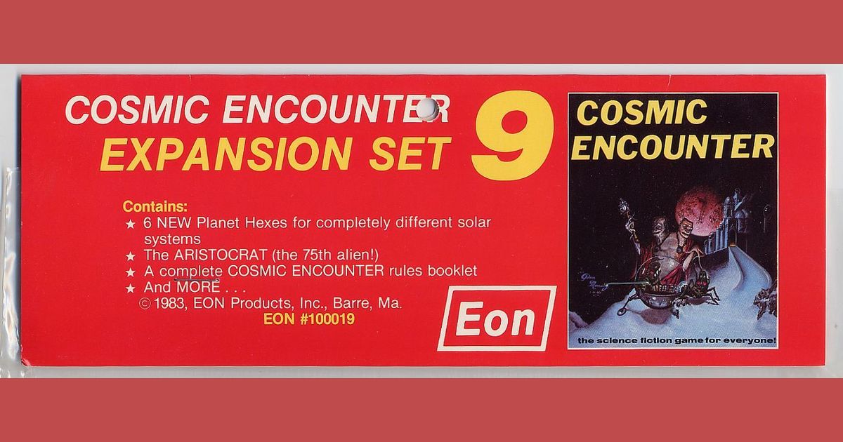 Eon The Complete Book of Cosmic Encounter (Customized) | Cosmic ...