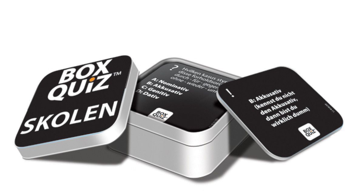 Box Quiz: Skolan | Board Game | BoardGameGeek