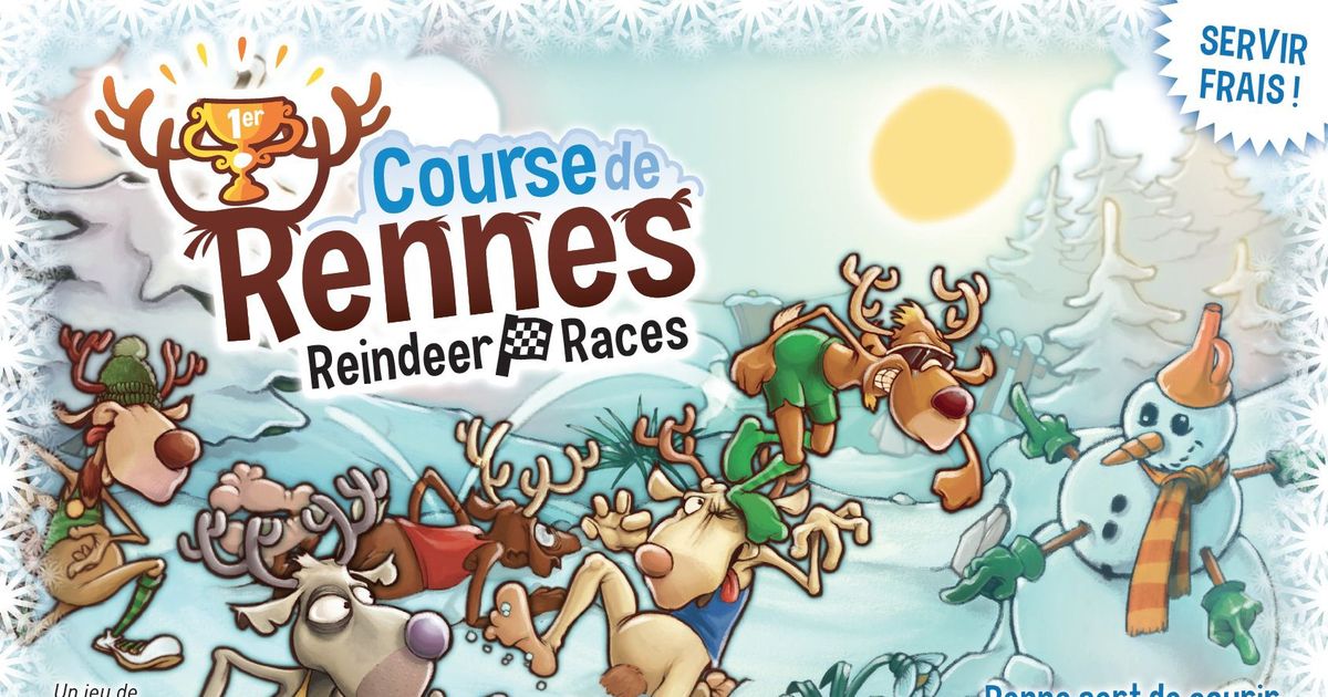 Reindeer Races | Board Game | BoardGameGeek