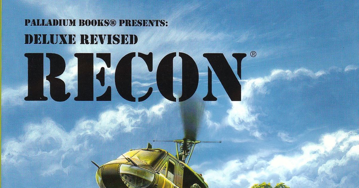 Deluxe Revised RECON | RPG Item | RPGGeek