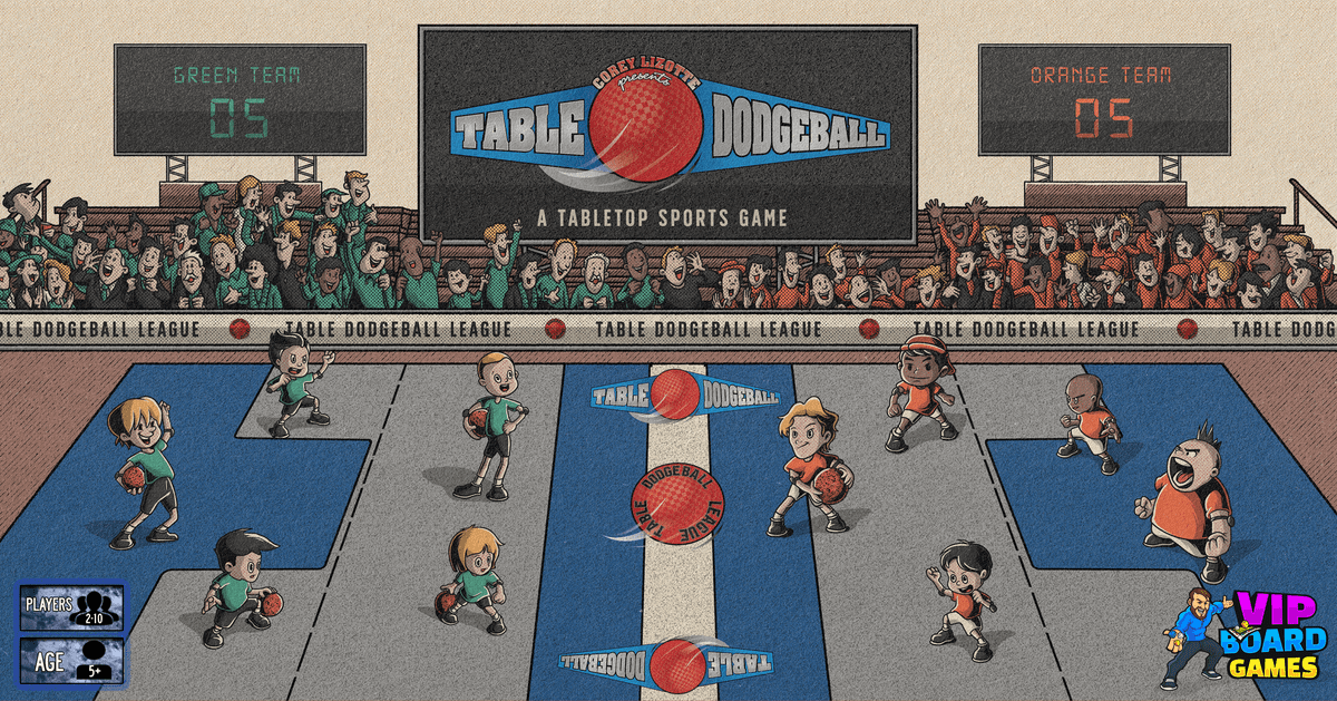 Table Dodgeball | Board Game | BoardGameGeek