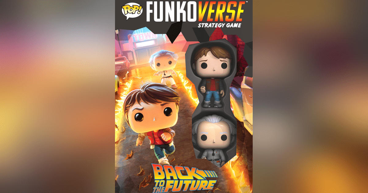 Funkoverse Strategy Game: Back to the Future 100 | Board Game ...