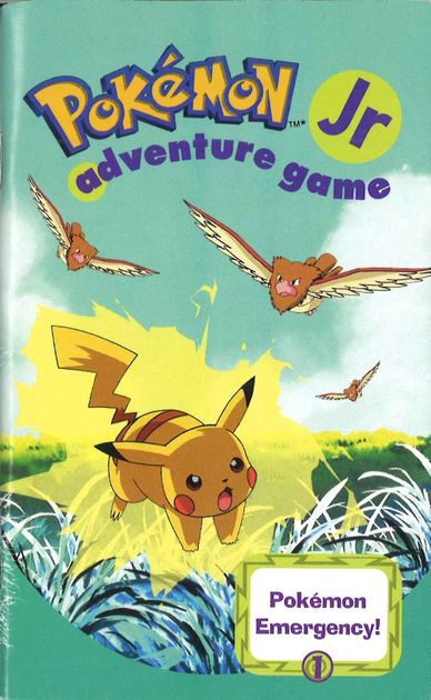 1: Pokémon Jr. Adventure Game: Pokémon Emergency! | RPG Item | RPGGeek