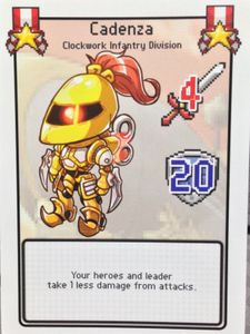 Pixel Tactics: HD Leader Card – Cadenza | Board Game | BoardGameGeek