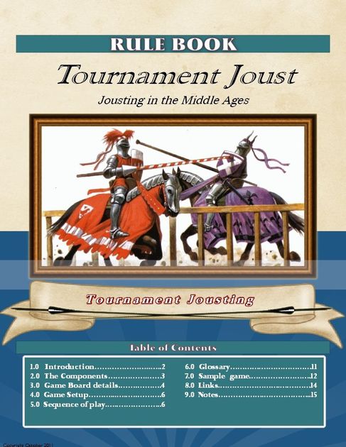 The major upgrade to Tournament Joust is finally finished ...