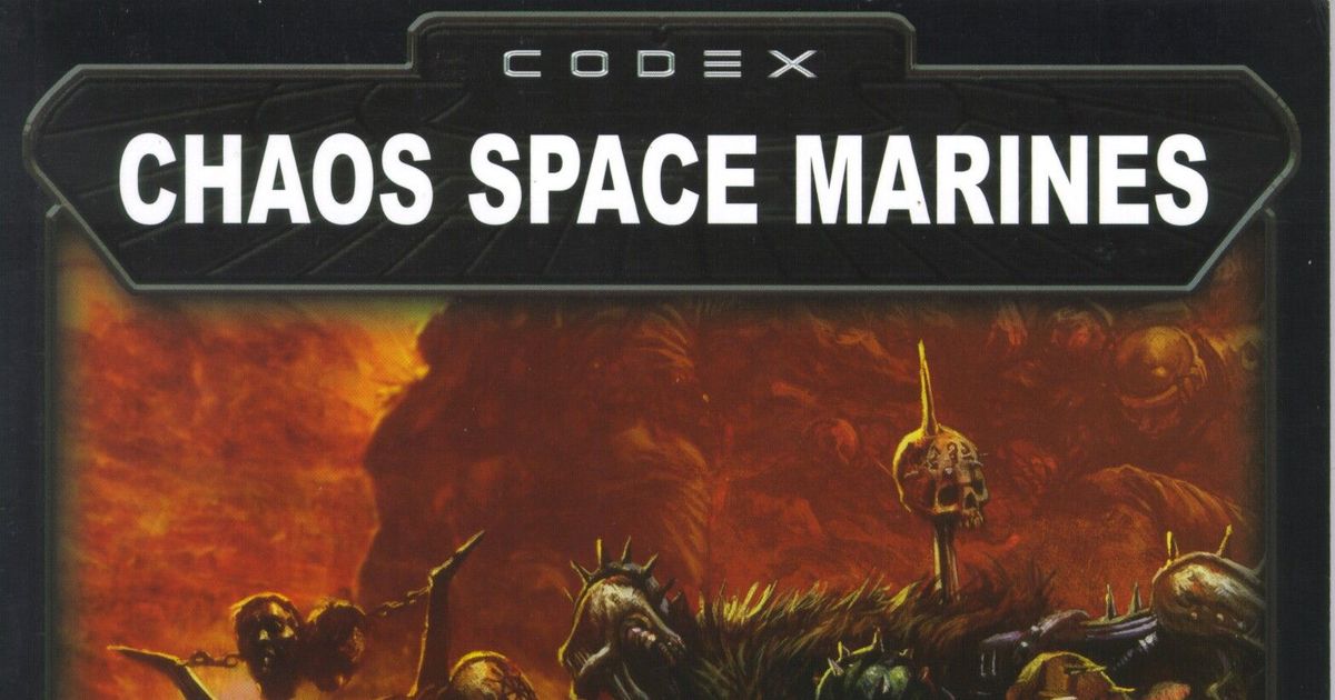 chaos marines codex