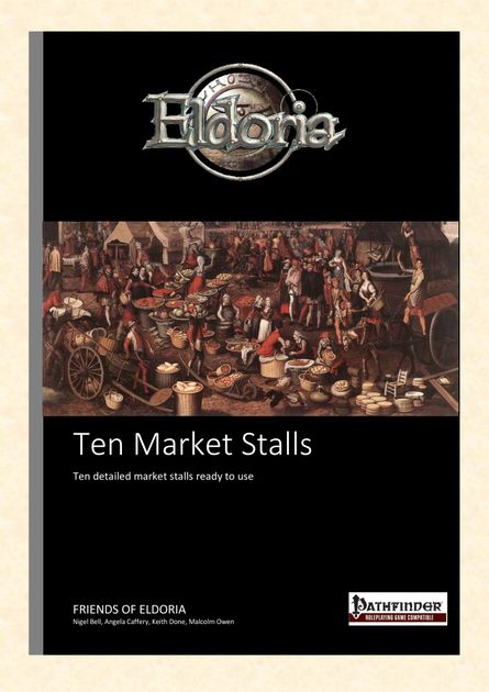 Ten Market Stalls | RPG Item | RPGGeek