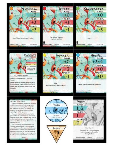 BattleCON Character Card Template | BattleCON: War of Indines