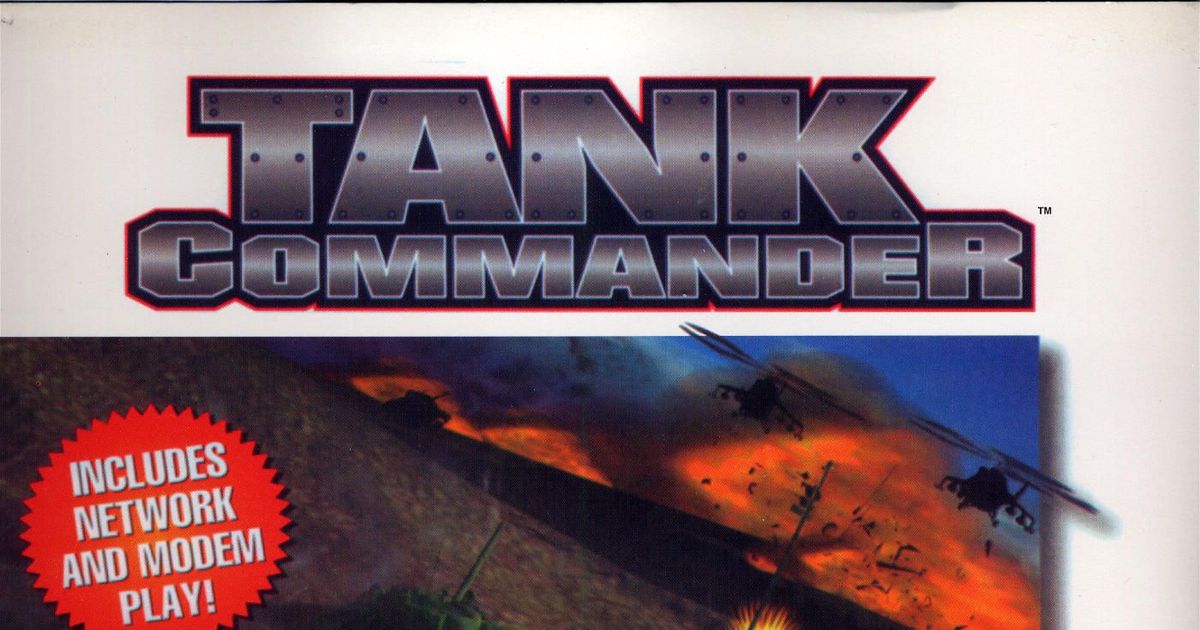 Tank Commander (1995) | Video Game | VideoGameGeek