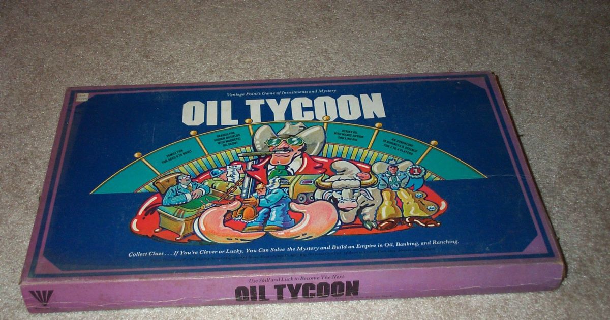 Oil Tycoon | Board Game | BoardGameGeek