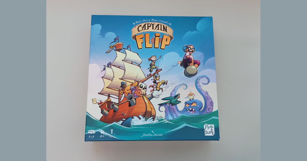 Captain Flip: The Shallow End of the Sea | Shelf Wear | RPGGeek