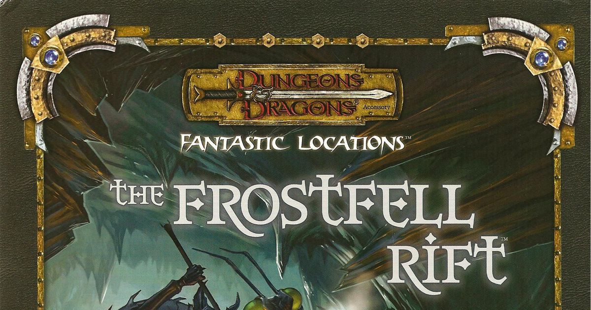 Dungeons & Dragons Fantastic Locations: The Frostfell Rift | Board Game ...