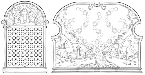 heavens gate coloring pages