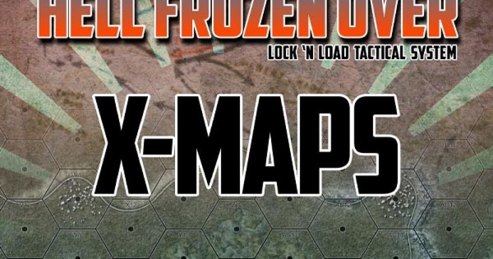 Lock 'N Load Tactical: Hell Frozen Over – X-Maps | Board Game Accessory ...