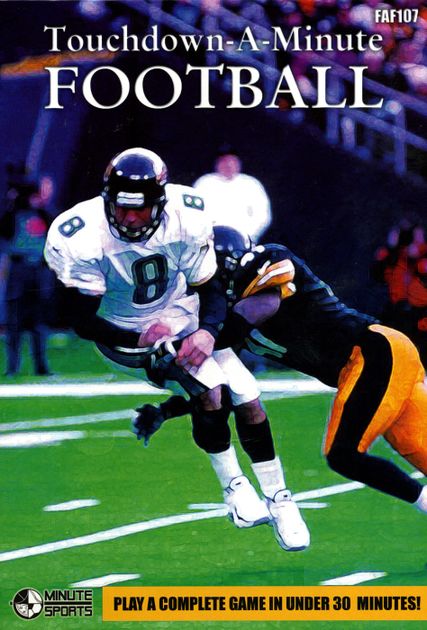 Touchdown A Minute Score Card & Plays Per Quarter | Touchdown A Minute ...