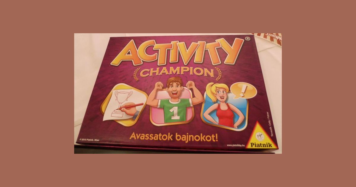 Activity Champion | Board Game | BoardGameGeek