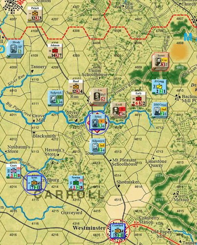 Scenario 6 - The Pipe Creek Plan | Roads to Gettysburg II: Lee Strikes ...