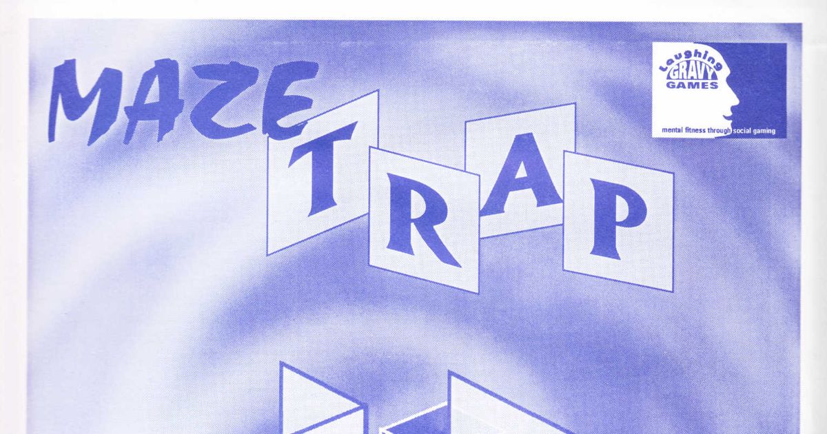 Maze Trap | Board Game | BoardGameGeek