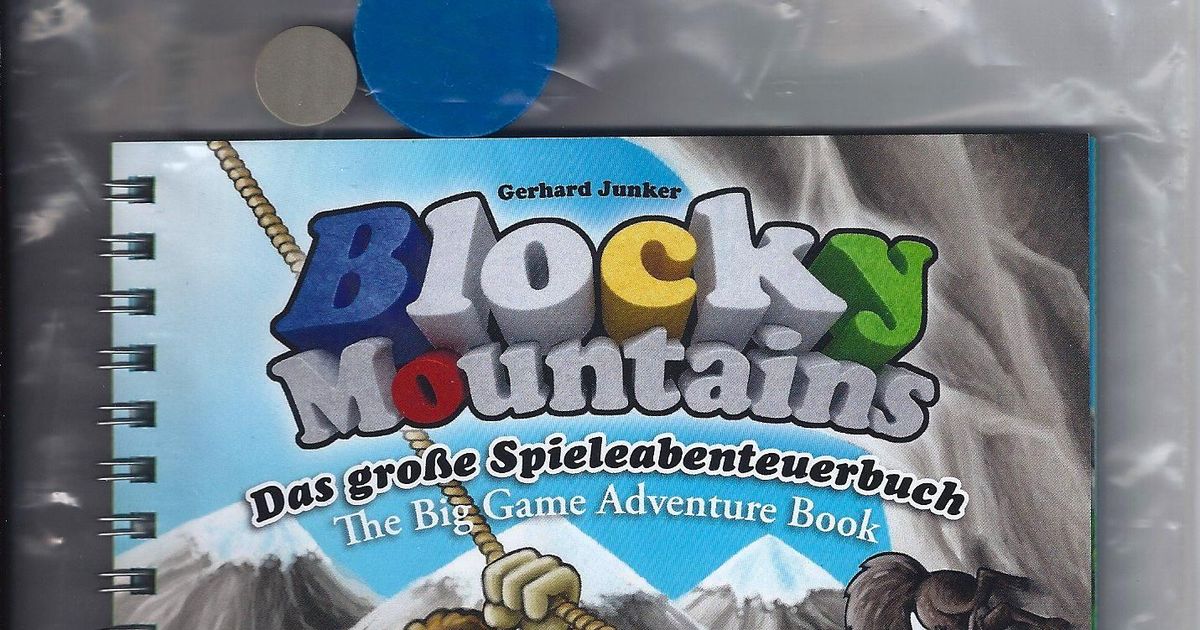 Blocky Mountains: The Big Game Adventure Book | Board Game | BoardGameGeek