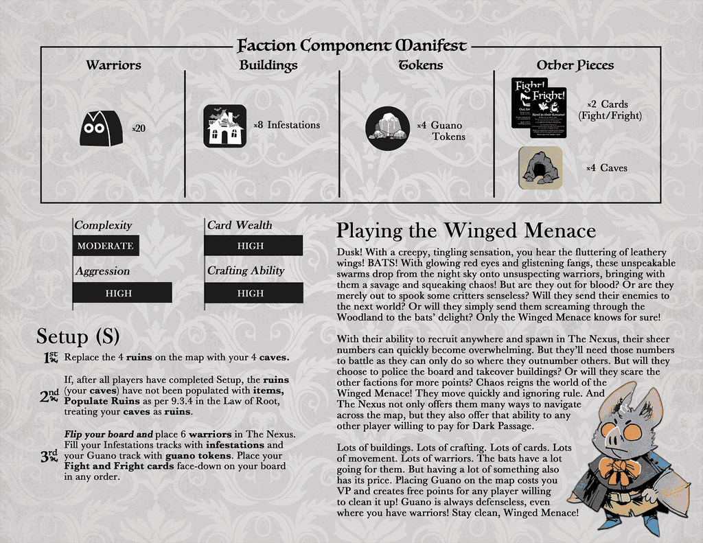 WINGED MENACE (ROOT Fan Faction) | Root