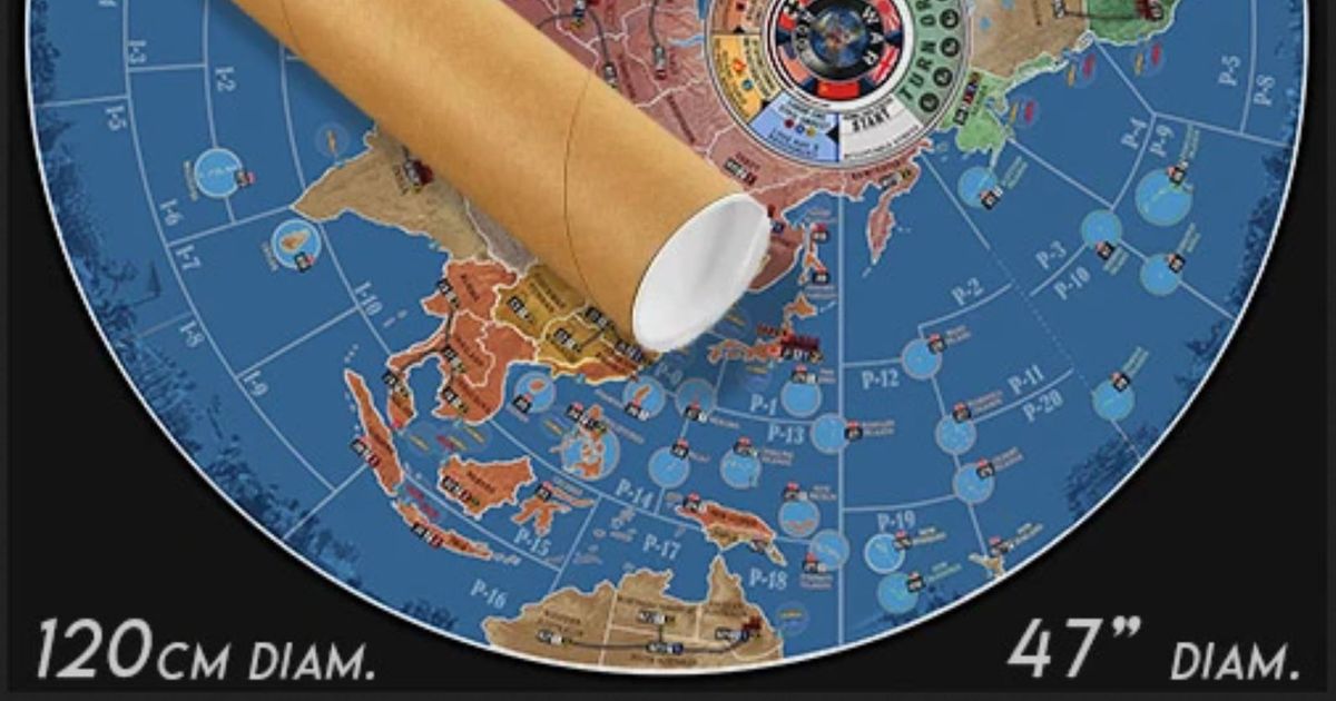 War Room: Neoprene Jumbo Map | Board Game Accessory | BoardGameGeek